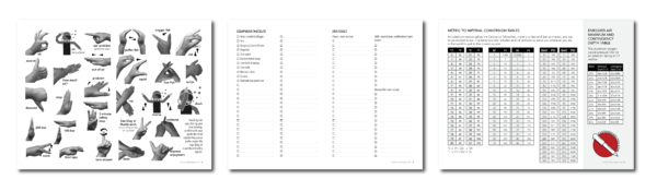 Free Printable Dive Log Page – Custom Dive Logs