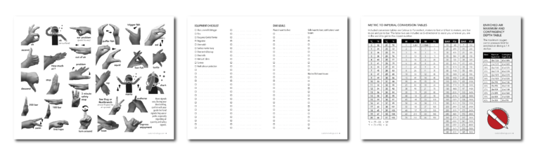 Free Printable Dive Log Page – Custom Dive Logs